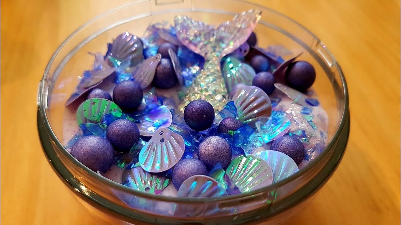 MAGICAL SLIME ~ Home Made Slime ~ Mermaids Slime Video - YouTube