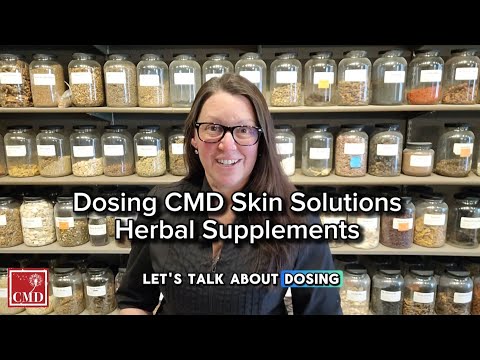 Dosing of CMD Skin Solutions Herbal Supplements - YouTube