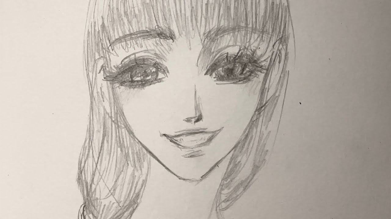 Real Time Sketching ~ Full Process (No Talking, Only Drawing) - YouTube