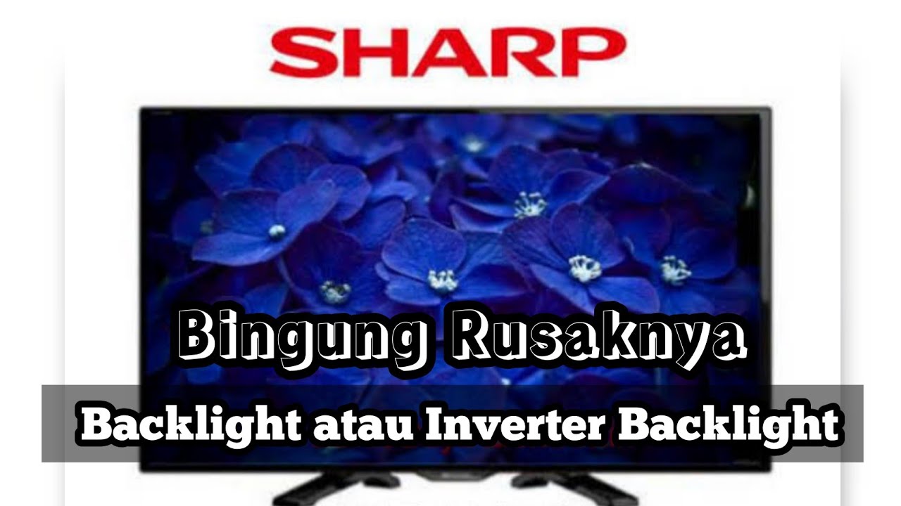 TV sharp lampu hijau kembali merah berkedip.. BL normal.. - YouTube