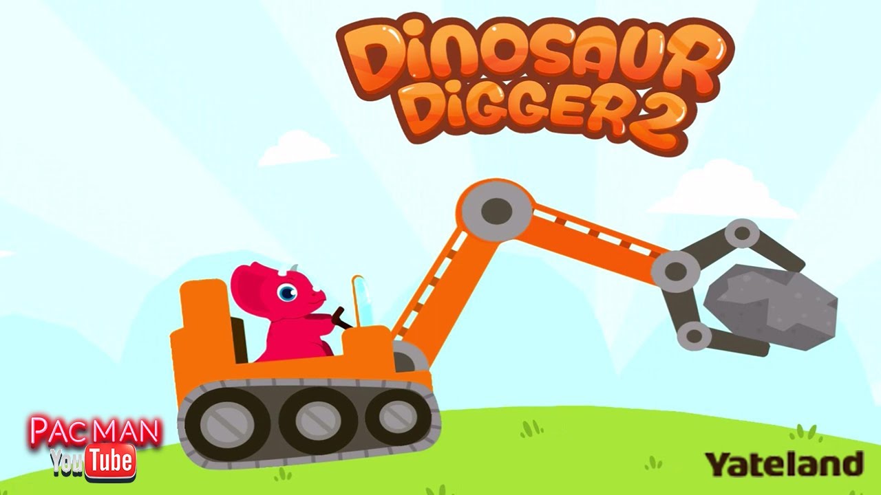 Dinosaur Digger 2 Kids Truc‪k‬ Gameplay Walktrough - YouTube