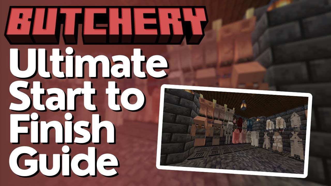 Butchery Full Mod Tutorial - MC 1.21.1 - YouTube