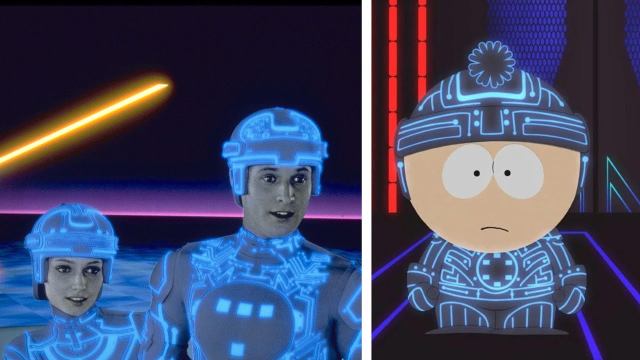 TRON References In TV Shows - YouTube