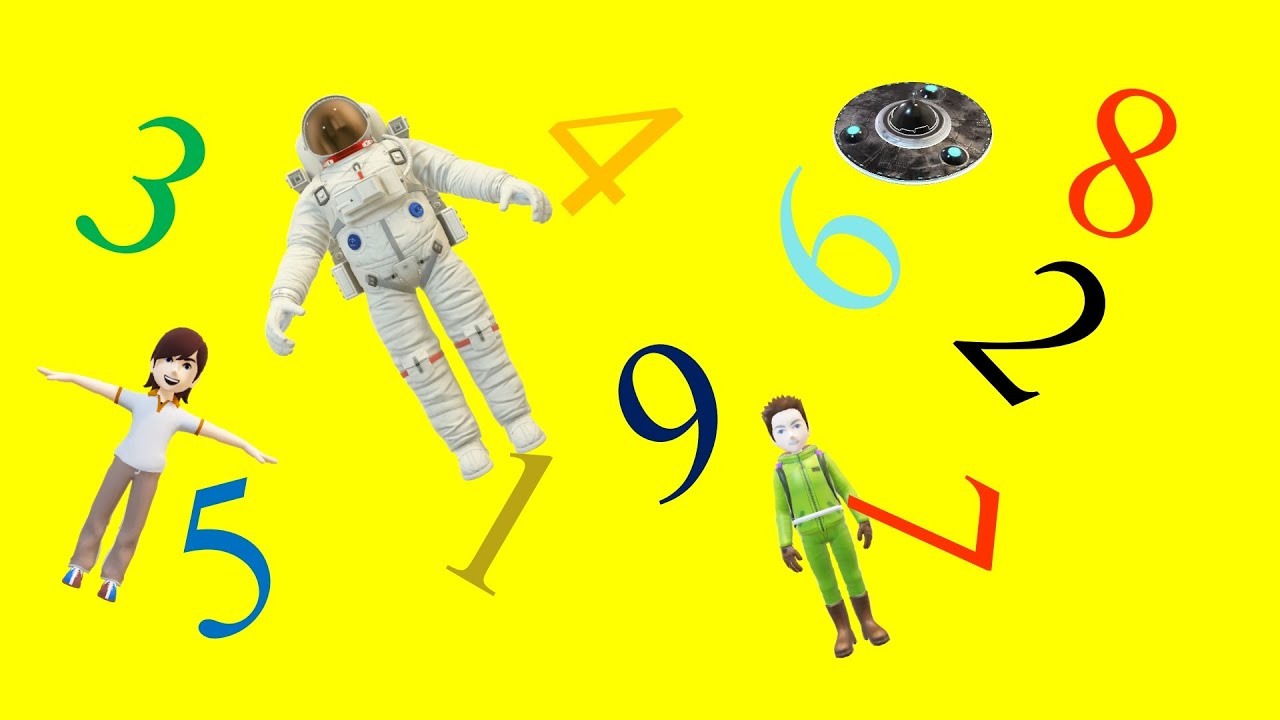 Count Down Numbers 10 to 1 - Counting Down - YouTube