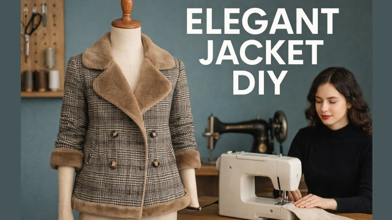 This Women’s Jacket Sewing Pattern Is Going Viral | Easy Professional ...