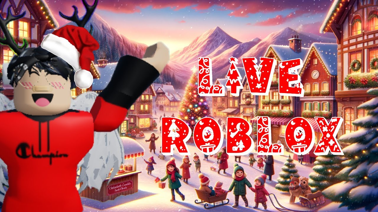 🎅SPÉCIAL NOËL🎅Live Roblox FR | 2000 ROBUX A GAGNE 🎁 ! VIENT FÊTER NOËL ...