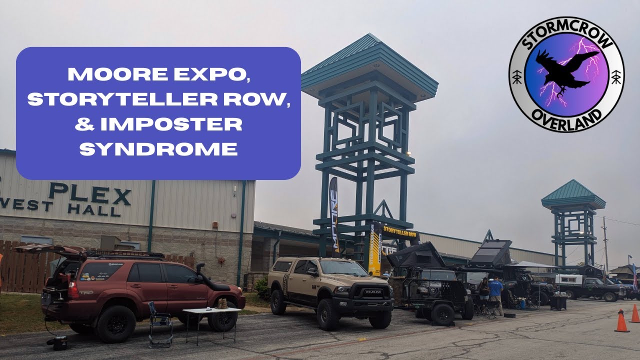 MOORE Expo, Storyteller Row, and Impostor Syndrome - YouTube