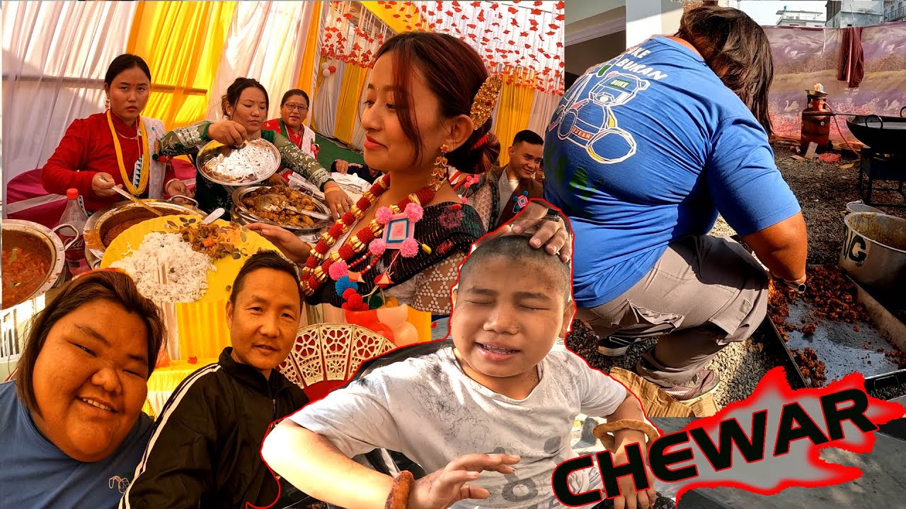 Chewar in Rai Culture, Ma Feri Kaam Gardai !Bratabhandha !किराती हरुको ...