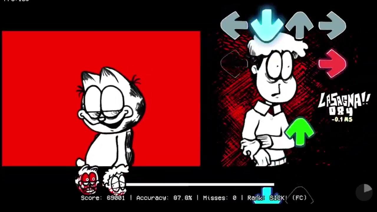 FNF vs Gorefield End of Abuse#gaming #fridaynightfunkin - YouTube