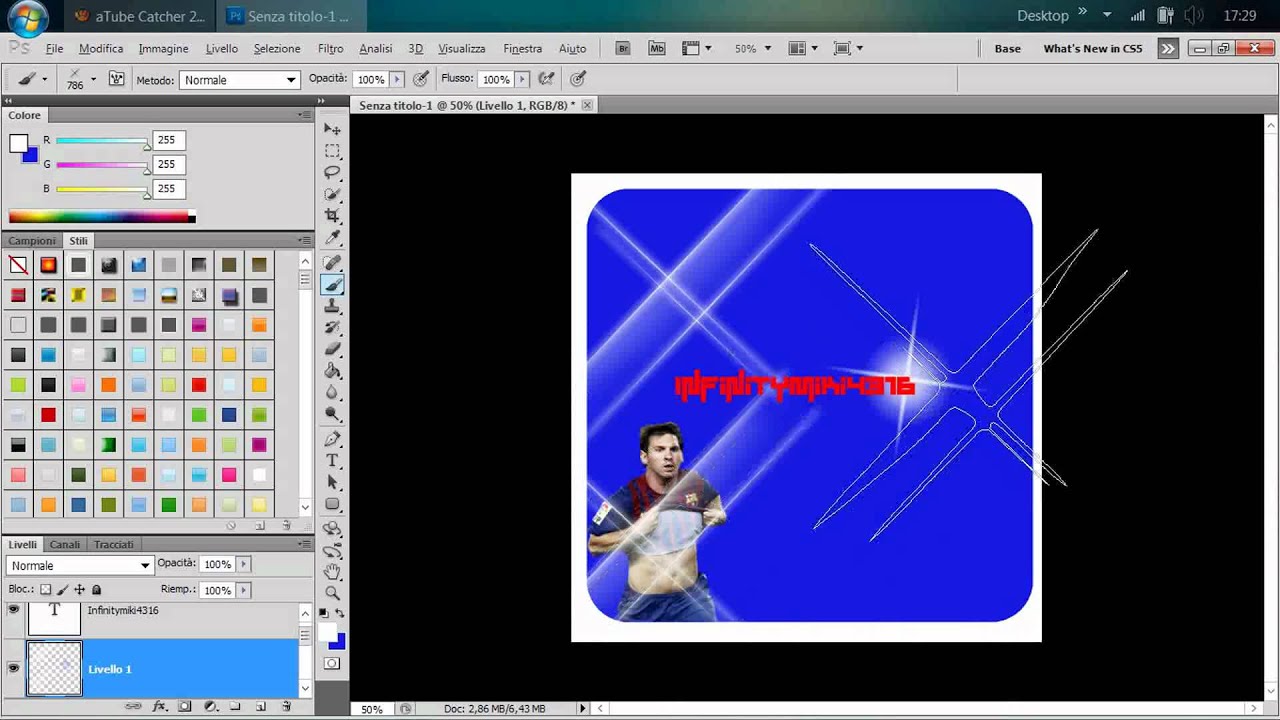 Adobe Photoshop tutorial: Creare un'icona. - YouTube