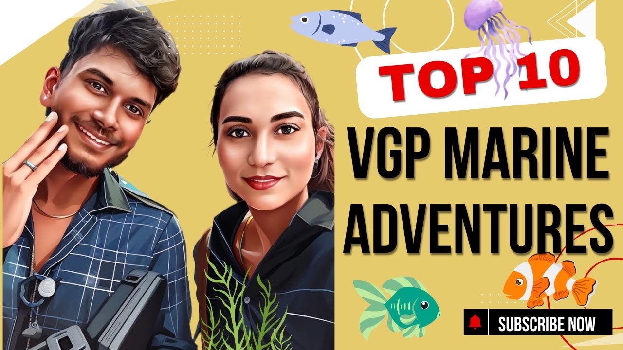 PART 1 - "Exploring India’s Largest Aquarium! | VGP Marine Kingdom ...