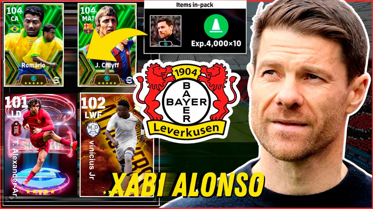 🔥XABI ALONSO! Como deixar com os MAIORES OVERALL no eFootball 2024 ...