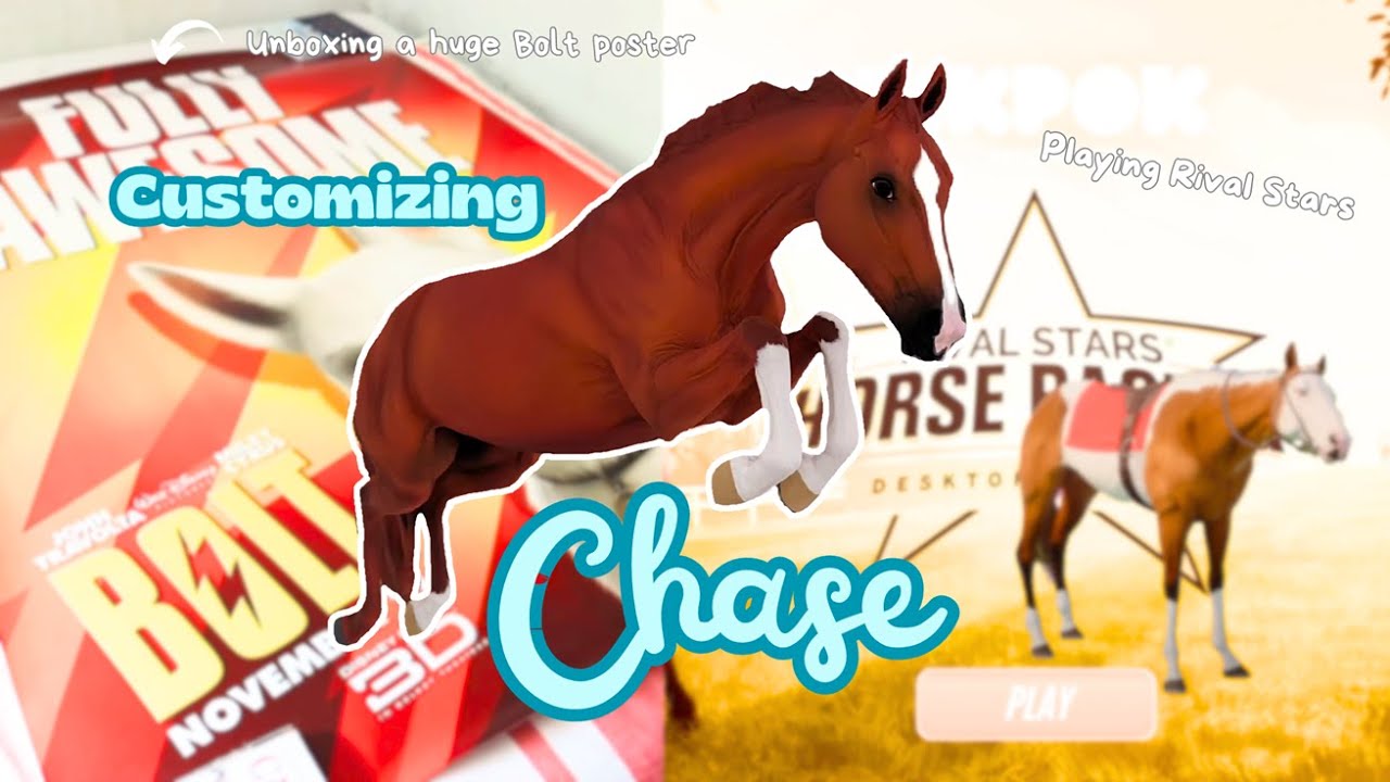 Customizing CHASE, Unboxing a huge Disney BOLT Poster & Creating Rain ...