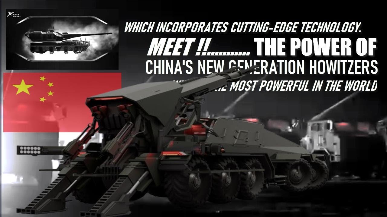 The Power of China's New generation SH 16 self propelled Howitzers with ...