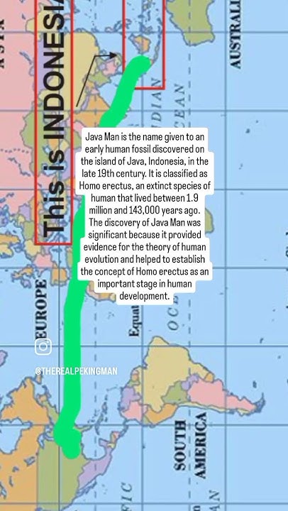 Java man from chine to America. Java Man. #batesvillearkansas #arkansas ...