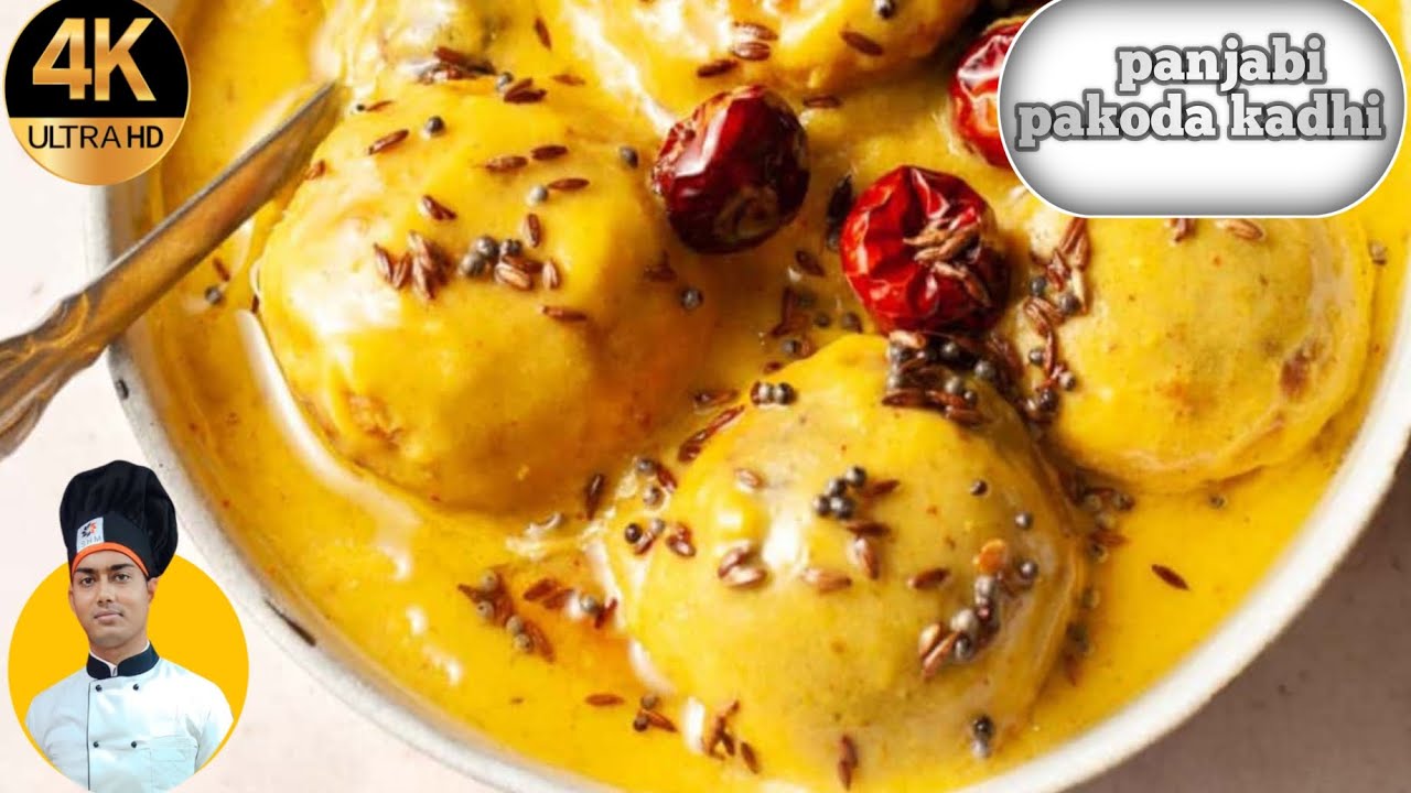 pakoda kadhi recipe | kadhi recipe | panjabi pakoda kadhi recipe | कढ़ी ...