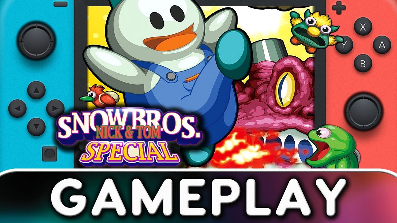 Snow Bros. Nick & Tom Special | Nintendo Switch Gameplay - YouTube