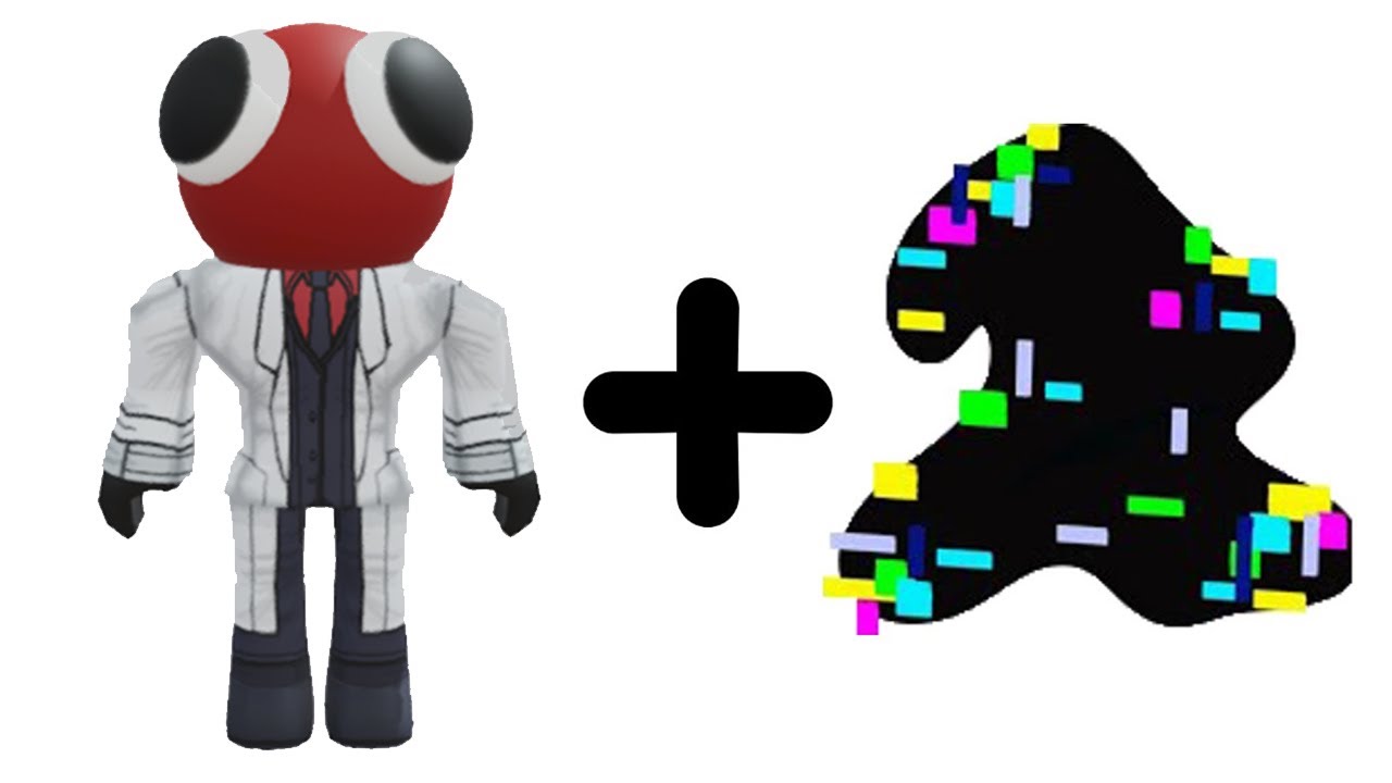 Red + Corrupted = ??? Roblox Rainbow Friends Animation - YouTube