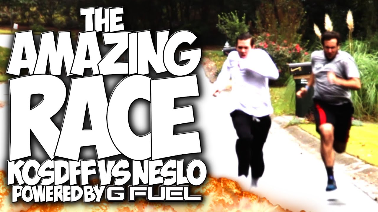THE AMAZING RACE: "KOSDFF vs NESLO"! Powered By @GFuelEnergy #TKHOUSE ...
