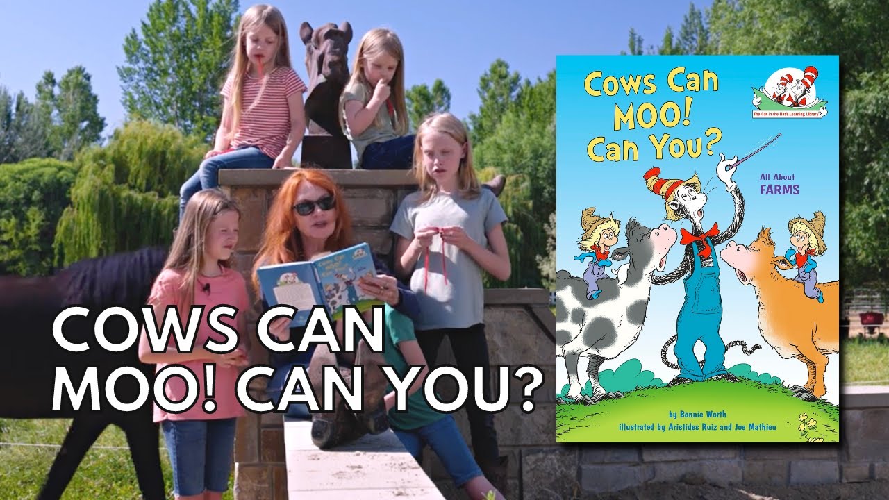 Read Aloud Story Time for Children: Cows Can MOO! Can you? by Dr. Seuss ...