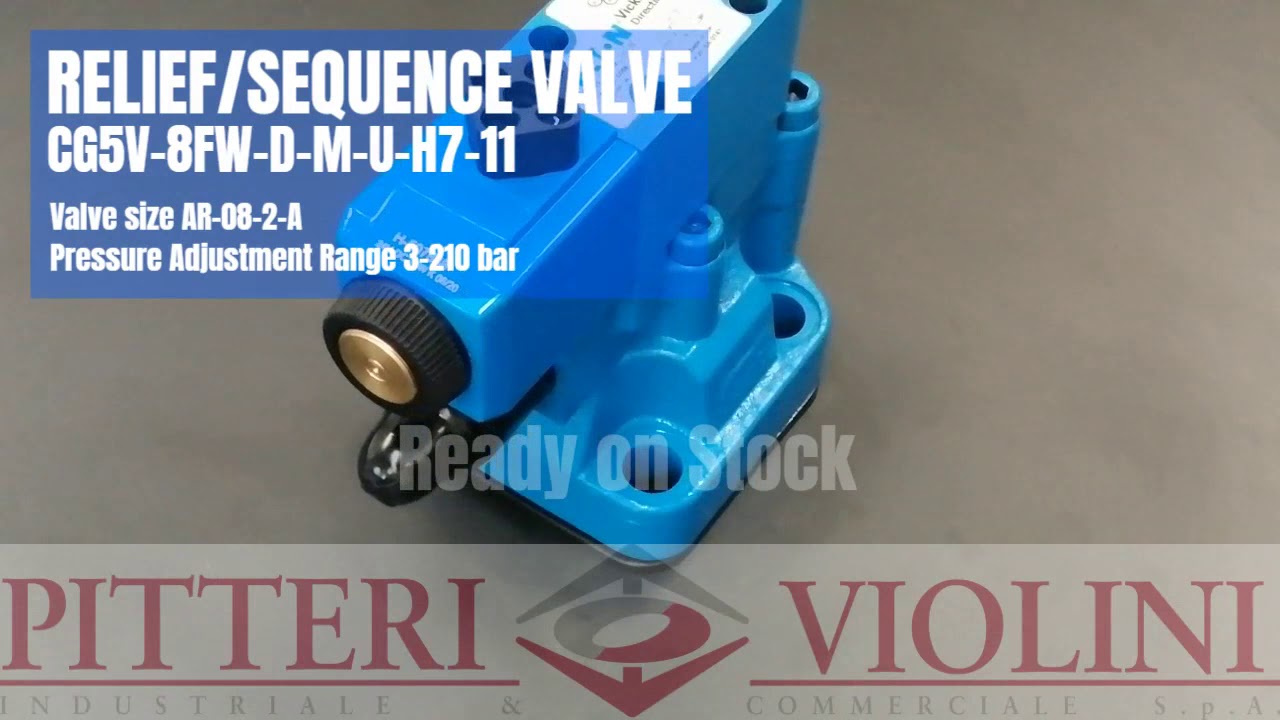 EATON/VICKERS CG5V-8FW-D-M-U-H7-11 - YouTube