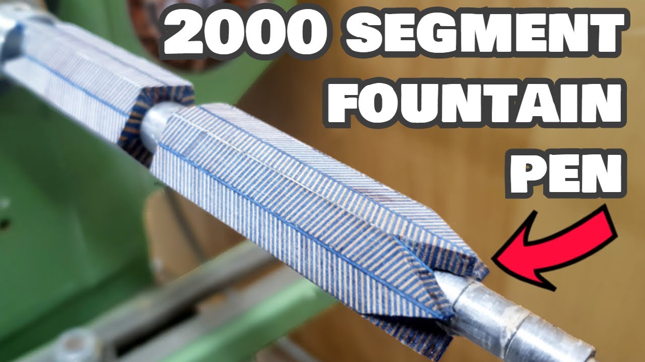 Making a 2000-segment Wooden Pen
