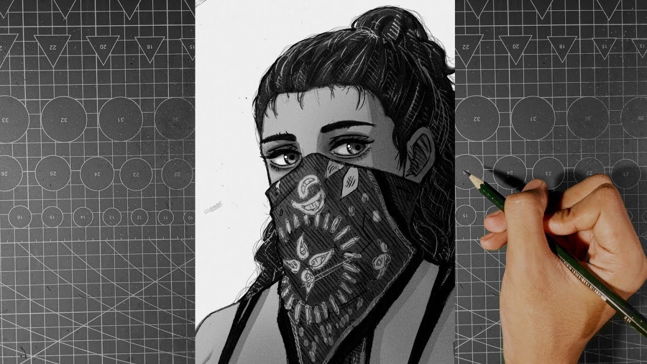 How To Draw LUCIA From GTA 6/Grand Theft Auto VI - YouTube