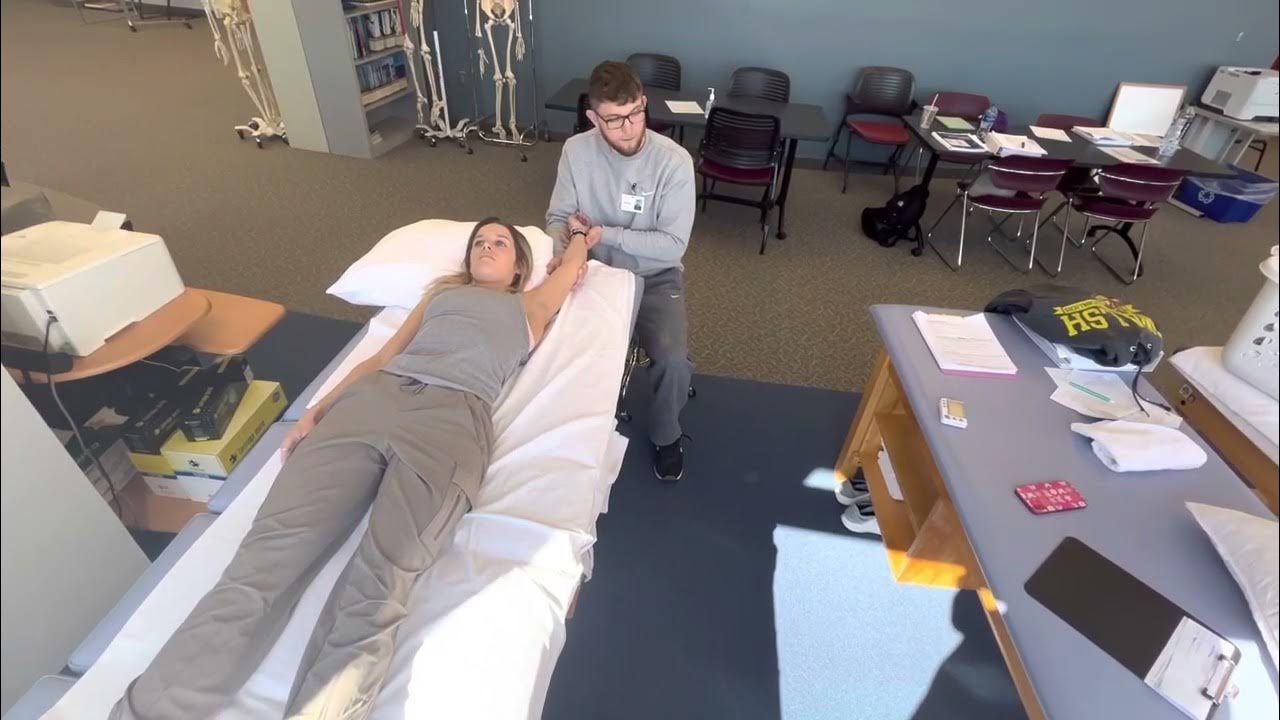 Shoulder Abduction Manual Passive Stretch Youtube