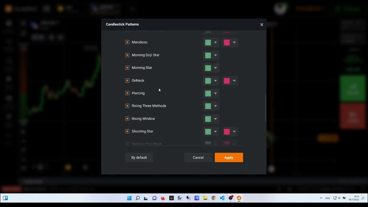 Lua Script IQ Option 2022 : EP30 Candlesticks Pattern - YouTube