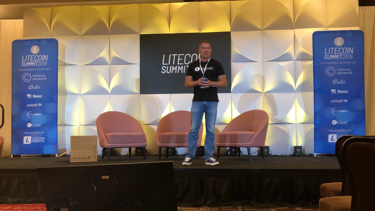 Aliant Payments CEO Eric Brown at the 2019 Litecoin Summit - YouTube