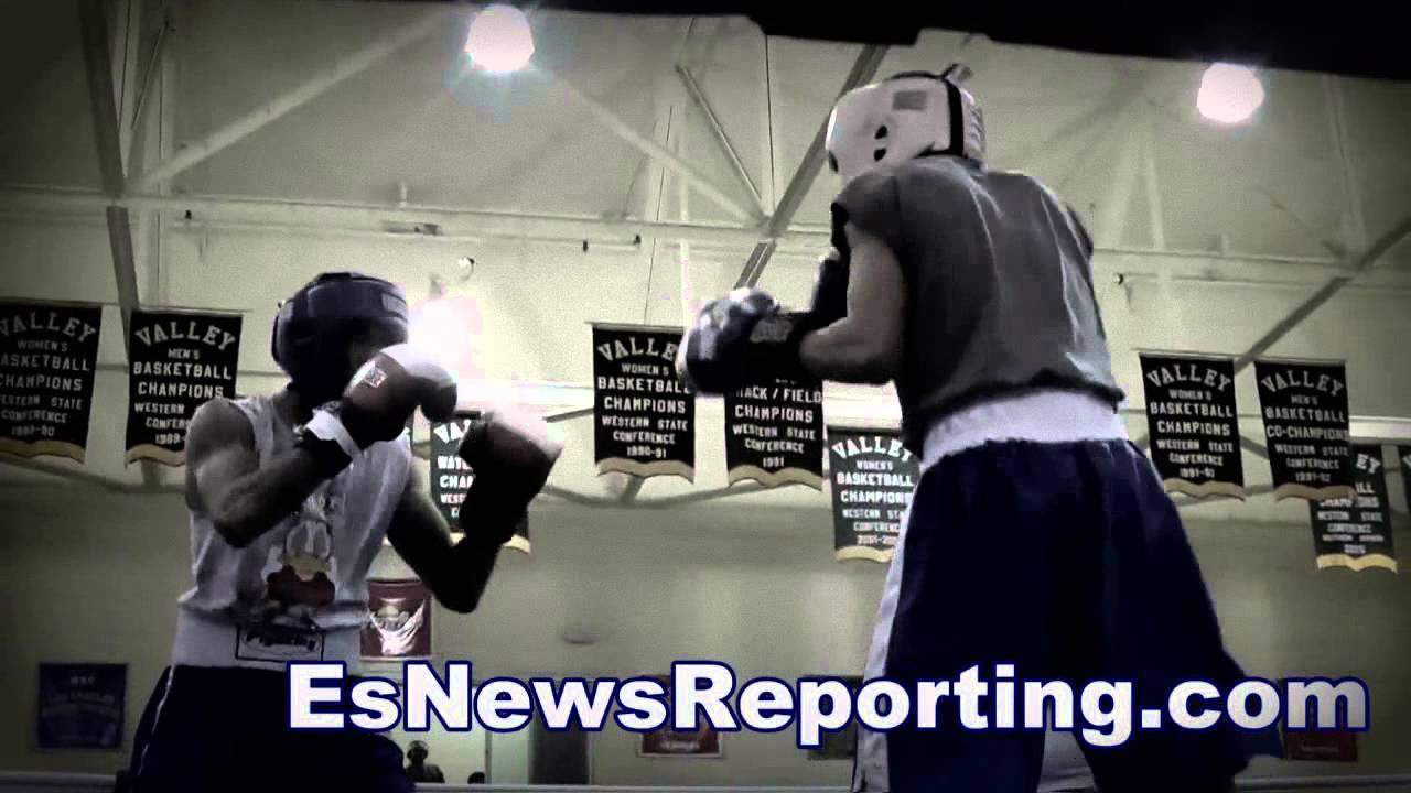 Justin Bieber & Andre Berto Supporting Rapper & Boxer Lil Za At His ...