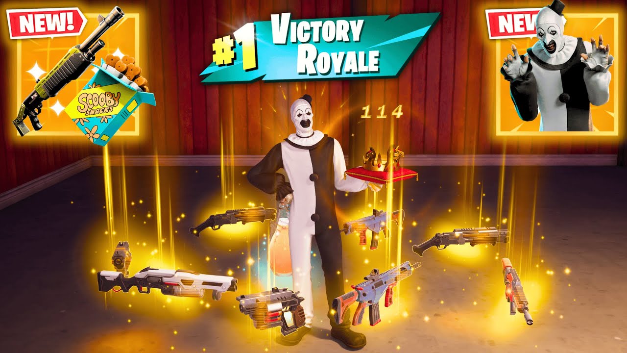 ALL MYTHIC AND EXOTIC GUNS IN FORTNITE (NEW! Fortnite Chapter 6 Season ...