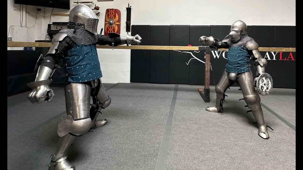 Buhurt Armored Combat - Indoor Sparring & Training 15 - Los Angeles ...