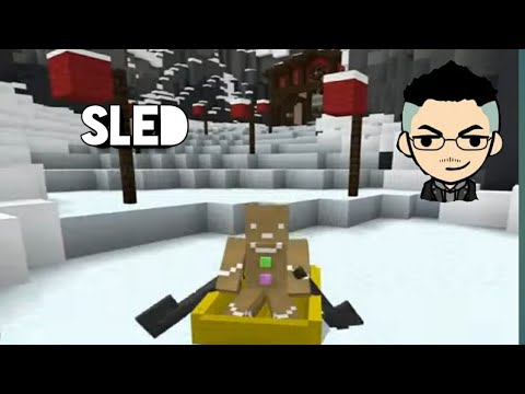 Minecraft sled - YouTube
