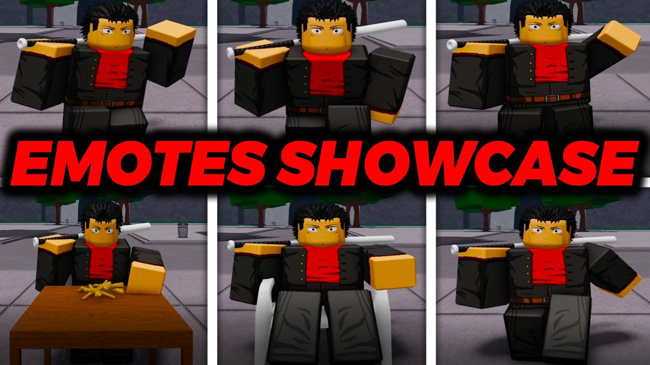 All The New Emotes Showcase In The Latest Update For Roblox The ...