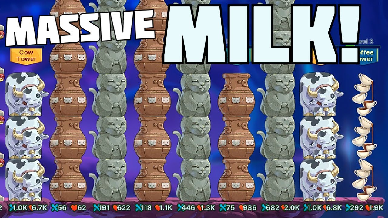 MY PERFECT MILK BUILD! | Epic Auto Towers - YouTube