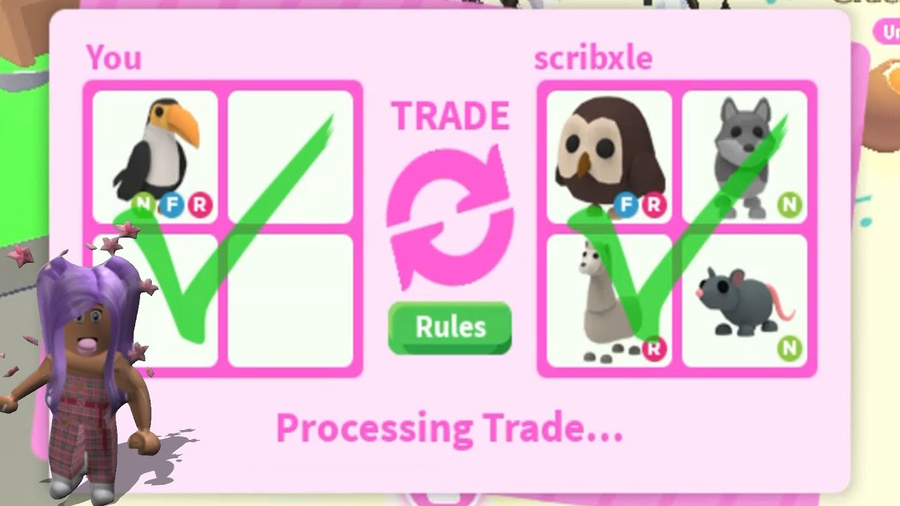 Giveaway! What People REALLY Trade for a Neon Toucan Roblox Adopt Me ...