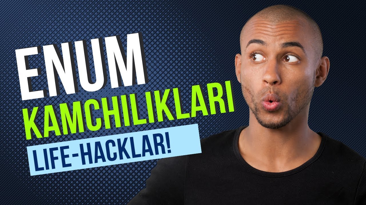 Flutterda Enumlar : Kamchiliklar, yechimlar va life-hacklar | Dart, Flutter Enums - YouTube