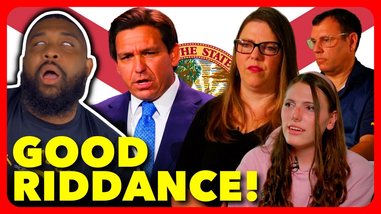 WOKE Parents Of TRANS Daughter MOVE OUT Of Florida Because Ron DeSantis ...