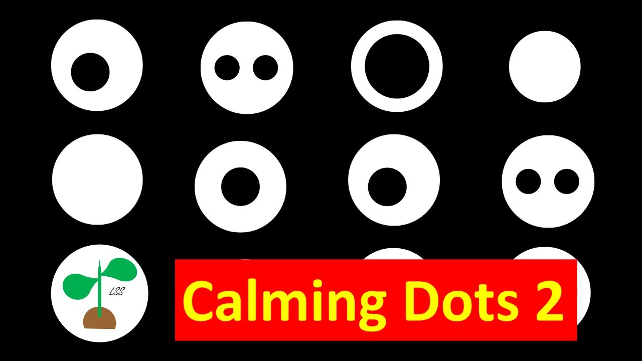 Baby Sensory Video | Calming Dots 2 - YouTube