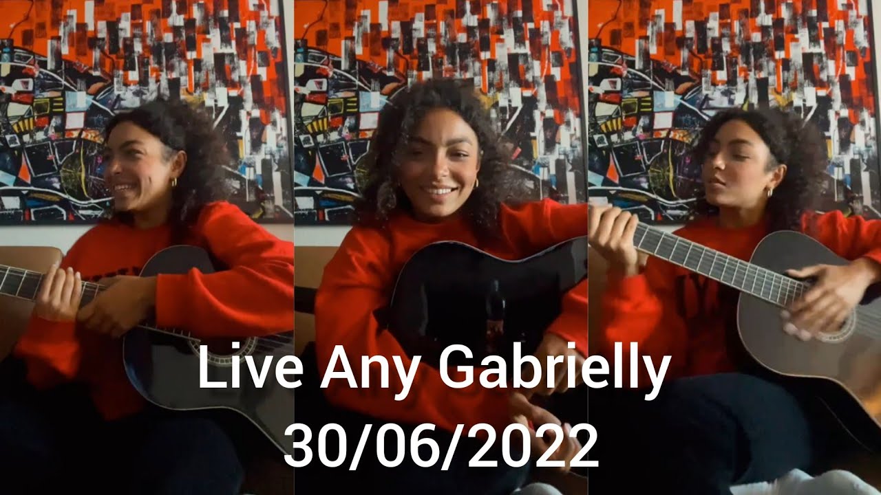 Live Any Gabrielly - 30/06/2022 - YouTube
