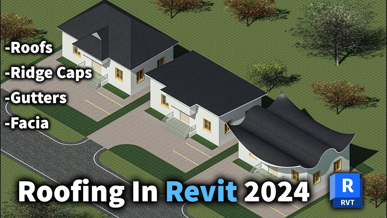 Complete Roofing Tutorial Revit 2024 - YouTube