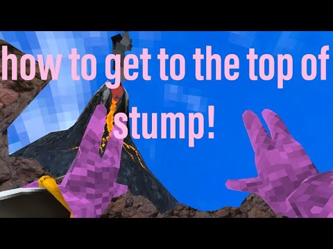 how to get to the top of stump in Gtag/gorilla tag! - YouTube