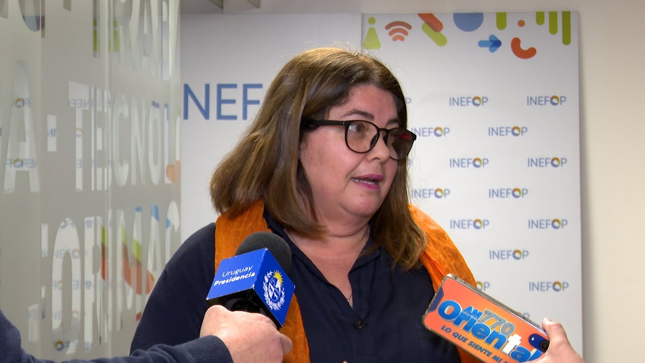 Declaraciones de la directora de Inefop por el MEC, Marisa Acosta - YouTube