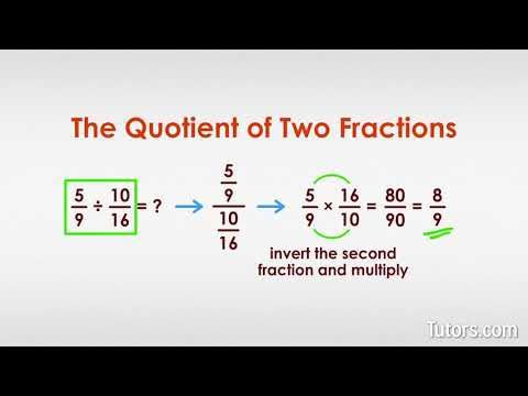 Quotient | Definition, How to Find, Examples - YouTube