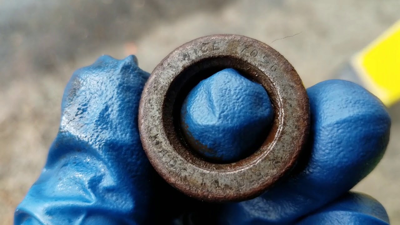 Rebuild HADCO tongue jack on 1959 Santa Fe travel trailer. - YouTube