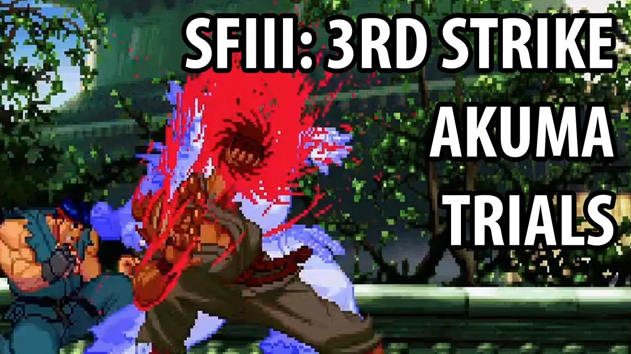 [SFIII: 3rd Strike Online] Akuma Trials - YouTube