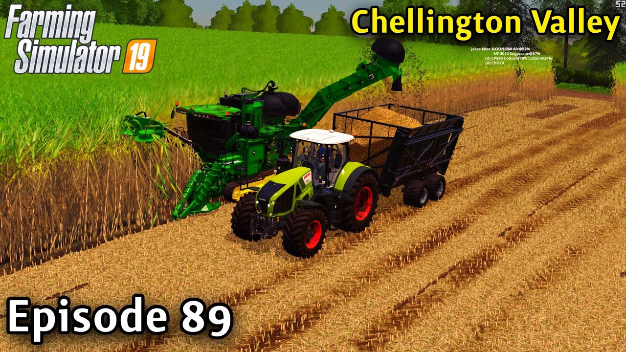 FS19 Timelapse - Chellington Valley Seasons Yr6 Ep 89 GETTING THE ...