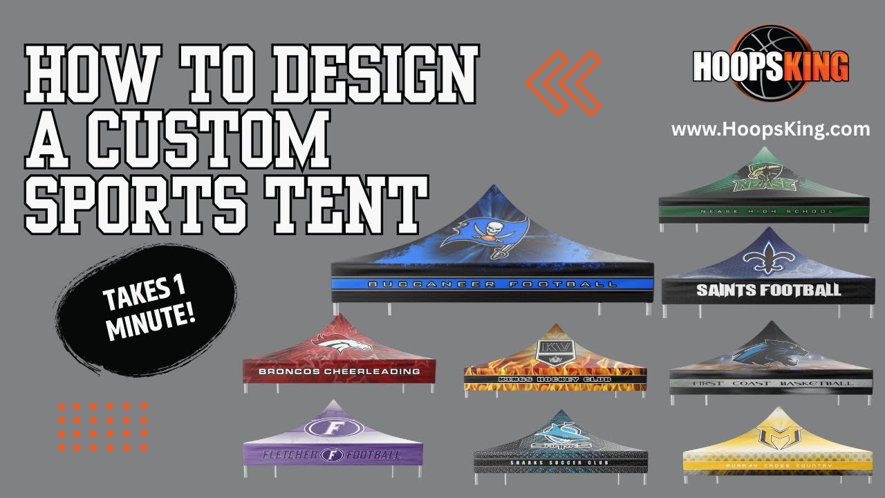Design Your Own Custom Event Sports or Business Pop Up Tent in Minutes ...