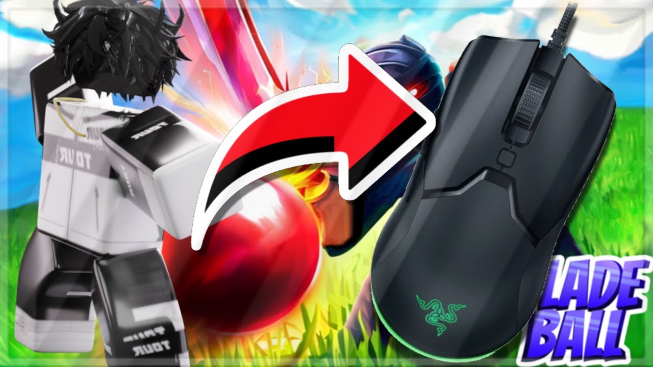 HOW TO WIN ALL YOUR CLASHES WITH RAZER MOUSE | BLADE BALL TUTORIAL ...